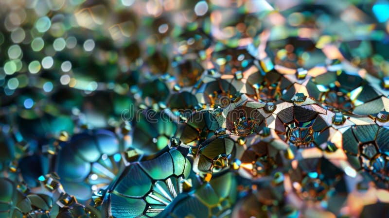 Surface of Rhinestones and Stones in Disordered Positions Stock Photo ...