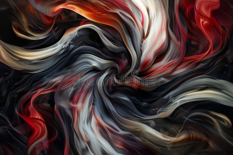 Swirling Chaos stock illustration. Illustration of digital - 316890238