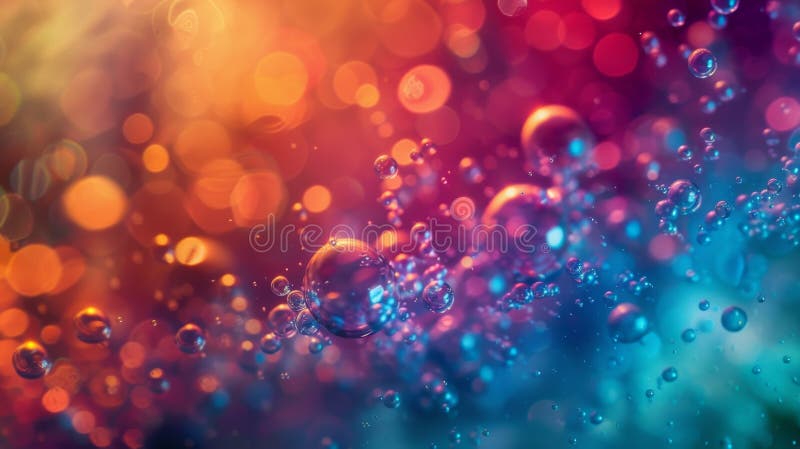 A Mesmerizing Blend of Vibrant Colors To Captivate Your Senses Stock ...