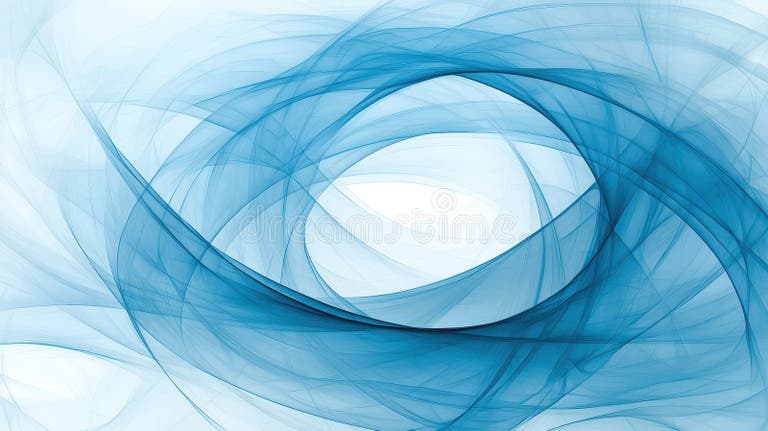 Mesmerizing Blue Abstract Background, Circular Design on Textured ...
