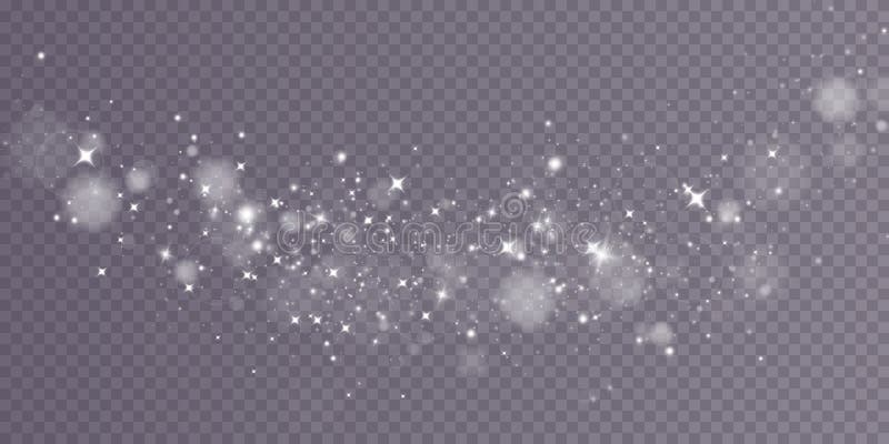 Sparkling Glitter Effect Adorned with Enchanting Bokeh Light Spots ...