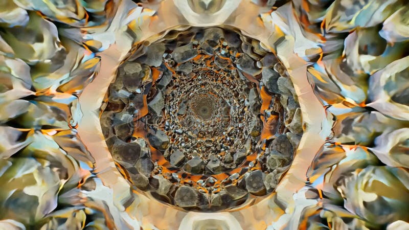 A Mesmerizing Circular Design Features Complex Geometric Shapes and ...