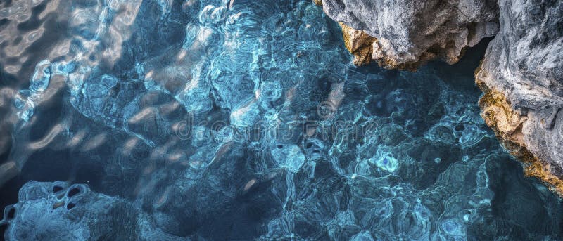 A Mesmerizing Close-up of the Blue Grotto in Capri, Where Sunlight ...