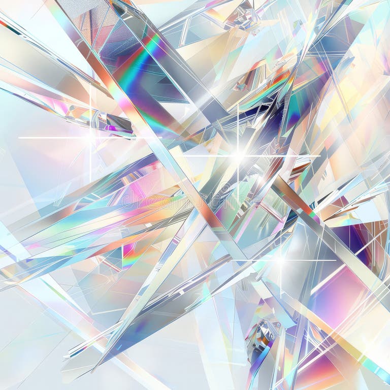 Mesmerizing Colors Created by Light Diffracted through Fractured ...