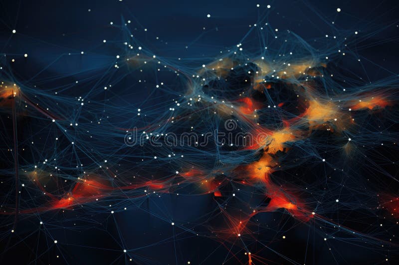 A Mesmerizing Computer-generated Image Showcasing the Intricate Network ...