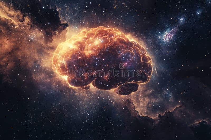 A Mesmerizing Cosmic Brain Crafted from Stars, Galaxies, and ...