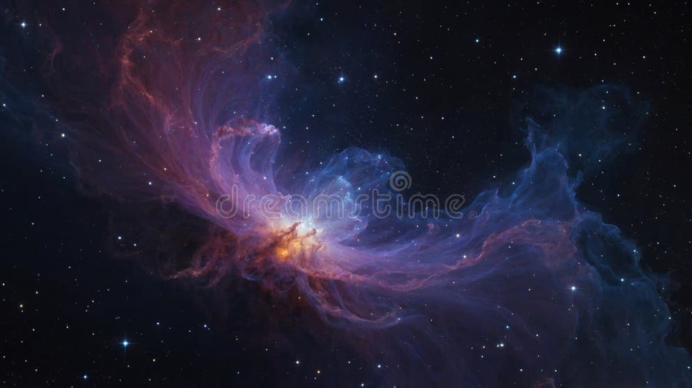 Mesmerizing, Cosmic Phoenix Floating through a Deep-space Environment ...