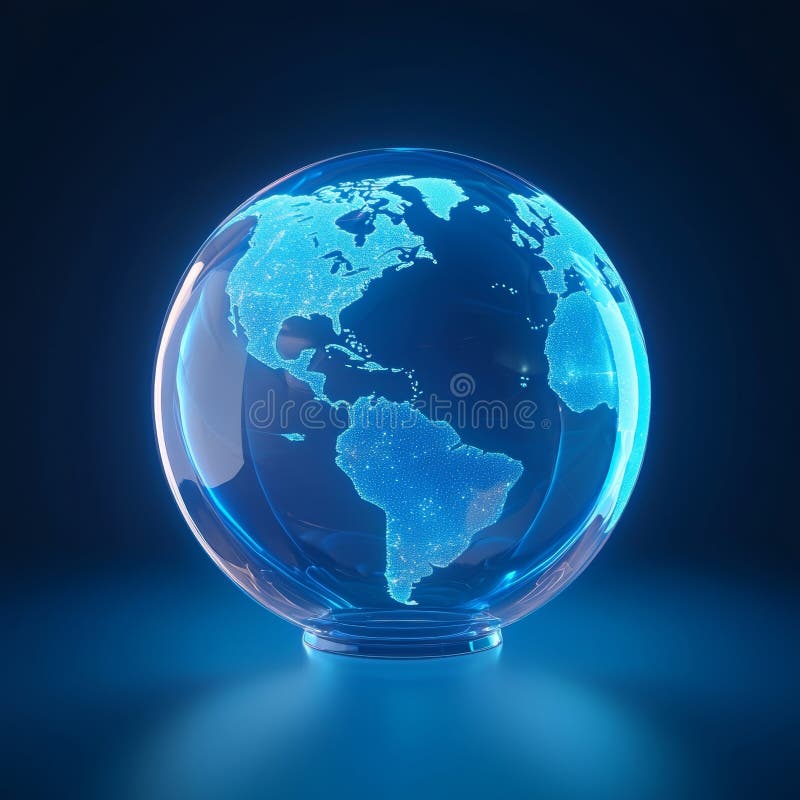 Digital Globe stock illustration. Illustration of design - 334816624