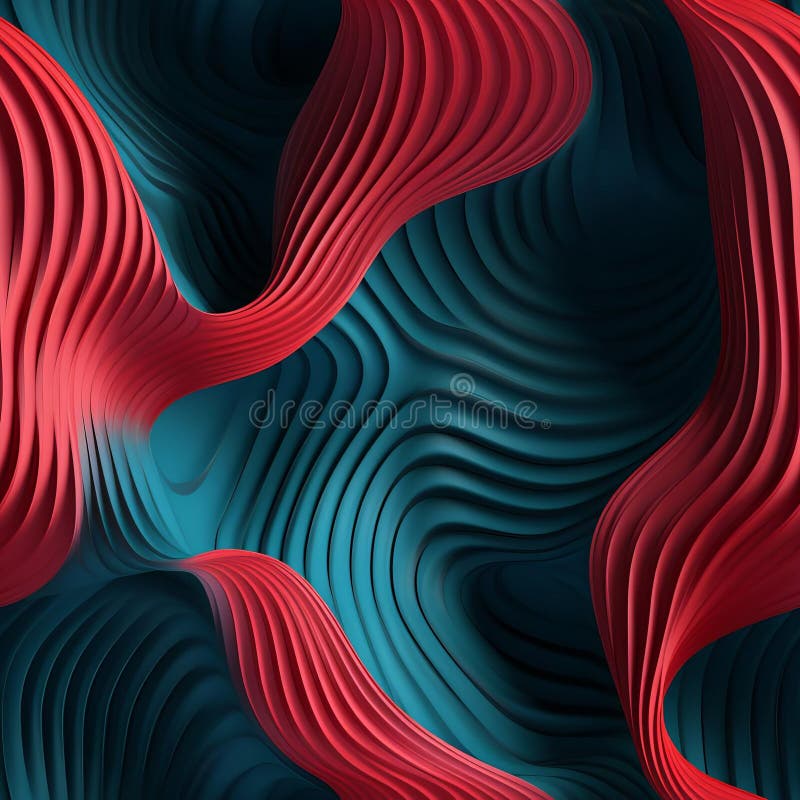 Creating Dynamic 3d Seamless Moire Patterns with Vibrant Colors Stock ...