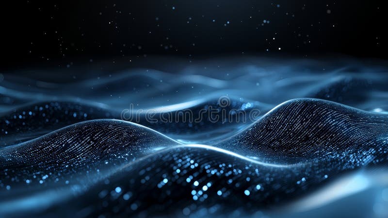 Mesmerizing 3D Wave Pattern of Flowing Numbers in High-Fidelity Digital ...