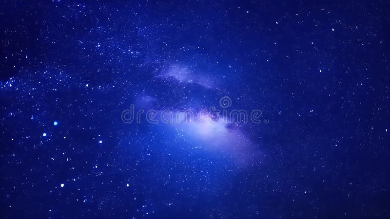Mesmerizing Deep Blue Space Background with Twinkling Stars and ...