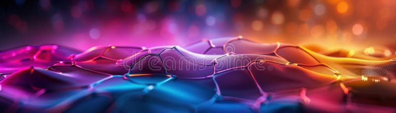 Abstract Shimmering Graphic Pattern Design with Dazzling Shapes and ...