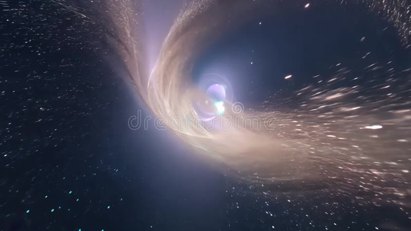 Experience the Captivating Cosmic Vortex and Starfield Illustration ...