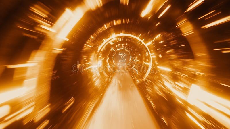 Cosmic Vortex of Time and Space Exploration Stock Image - Image of ...