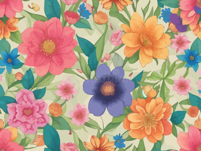 A Mesmerizing Display of Abstract Floral Patterns Stock Illustration ... A Mesmerizing Display of Abstract Floral Patterns Stock Illustration ...