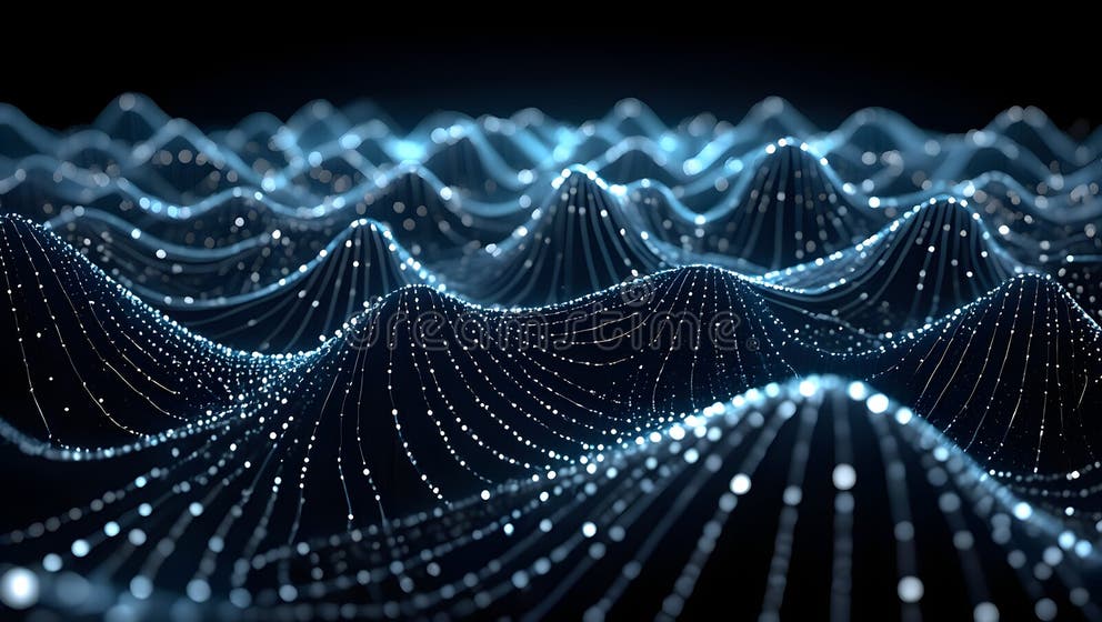A Mesmerizing Display of Abstract Interconnected Network Structures ...