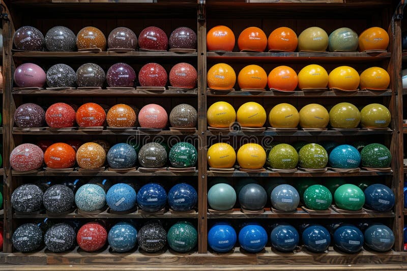 A Mesmerizing Display Case Showcases a Plethora of Different Colored ...