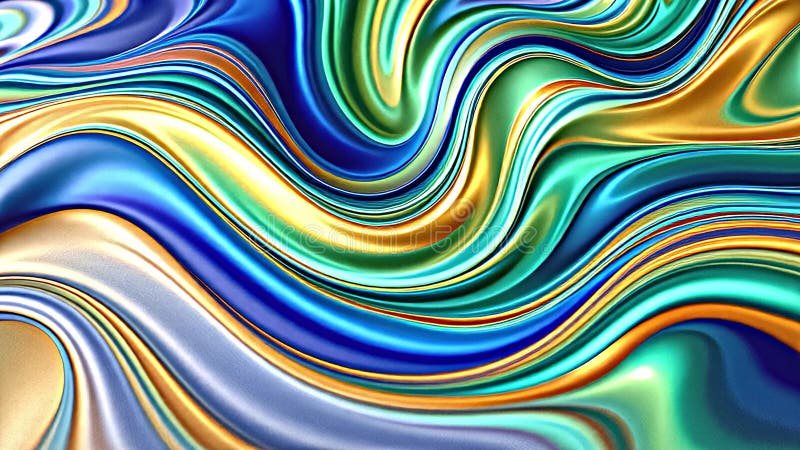 A Mesmerizing Display of Chromatic Interplay Unfolds in UHD Resolution. Vivid Gradients of ...