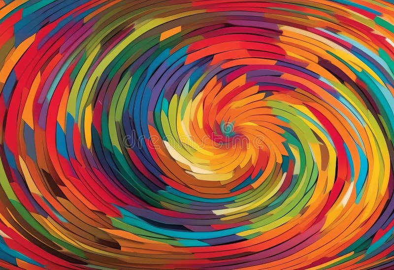 A Mesmerizing Display of Color, Movement, and Vibrancy Stock ...