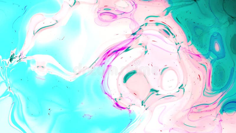 Colorful Abstract Swirls Mix in a Vibrant Display, Showcasing Fluid Art ...