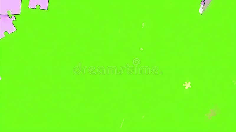 In a Mesmerizing Display of Coordination the Puzzle Pieces Effortlessly ...