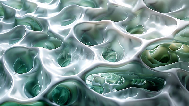 Intricate Patterns Emerge in a Fluid Crystal-like Structure during ...