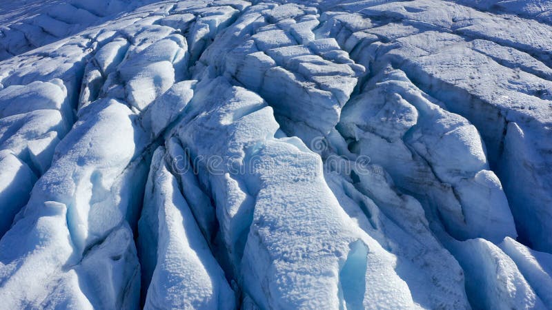 The Mesmerizing Display of Ice Patterns Found on the Surface of a Majestic Glacier Stock Image ...