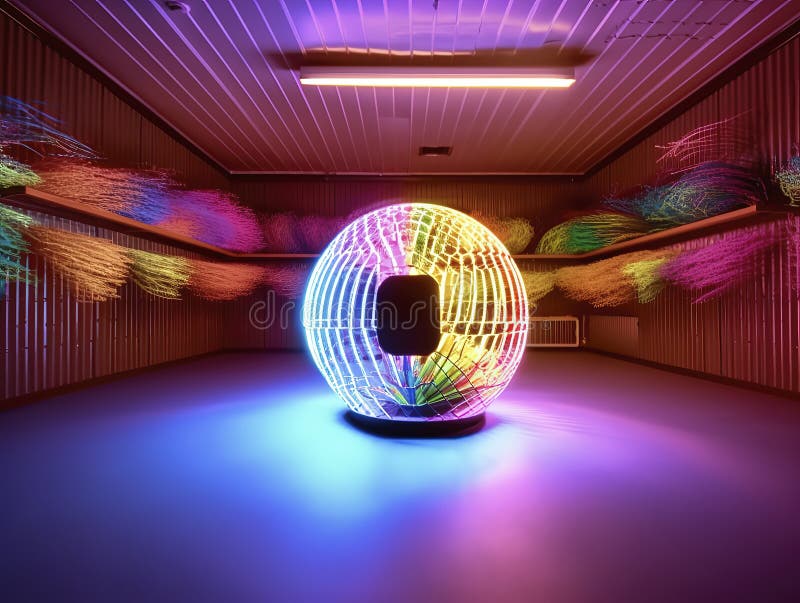 Explore AI-generated Art that Bends Light & Color, Blending Quantum ...