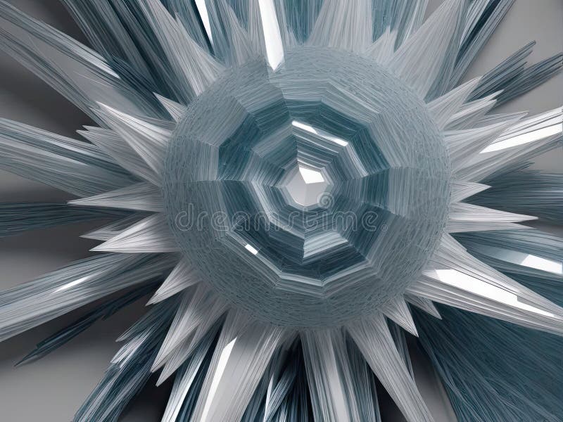 Dynamic Crystalline Forms Evolve in an Intricate, Rotating Backdrop ...