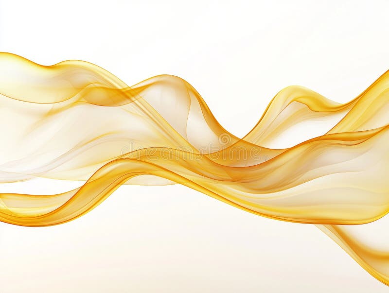 A Mesmerizing Display of Yellow Smoke Flows Upward, Intertwining in ...