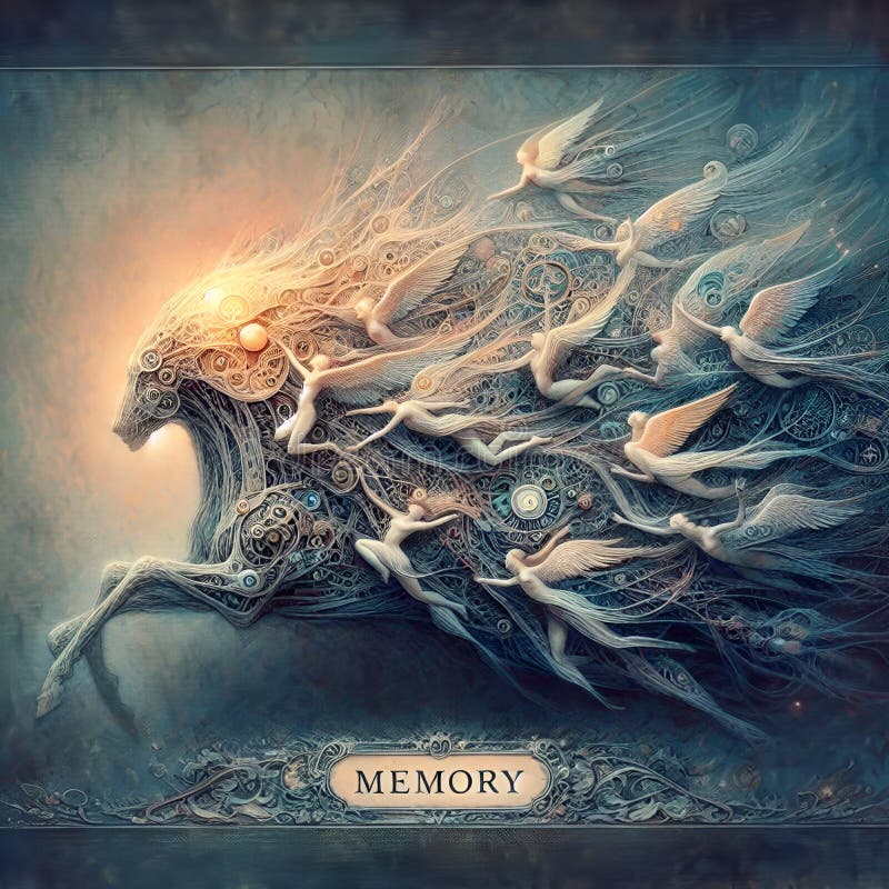 The Labyrinth of the Mind stock illustration. Illustration of cartoon ...