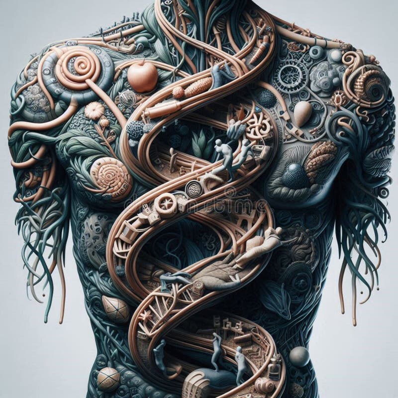 The Unseen within stock illustration. Illustration of mesmerizing ...