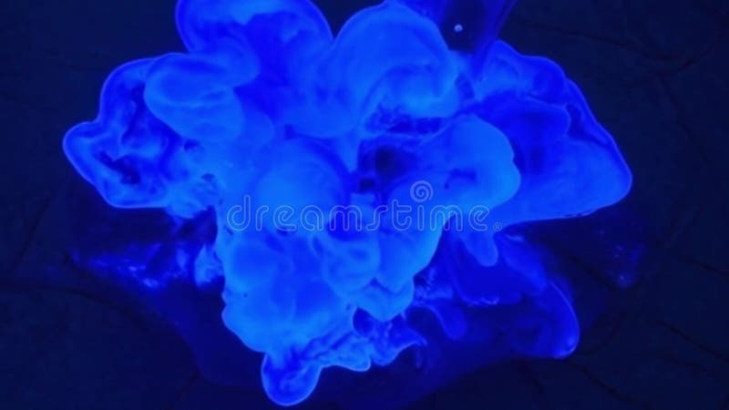 Mesmerizing Fluid Motion Abstract Blue Liquid Effects Stock Video ...