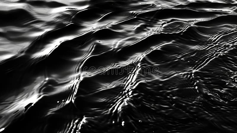 A Mesmerizing Fusion of Light and Shadow Created by Rippling Water ...