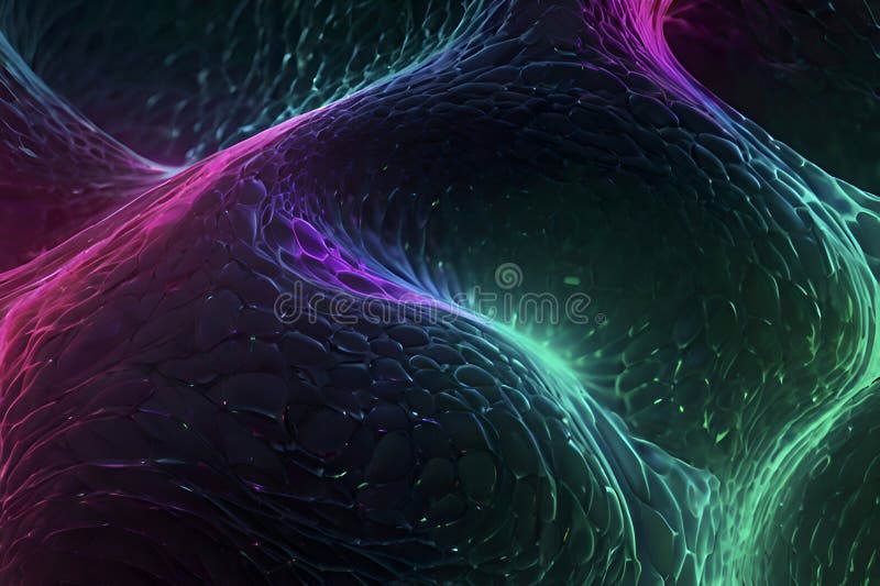 Futuristic Abstract Color Gradient with Smooth Vibrant Transitions ...