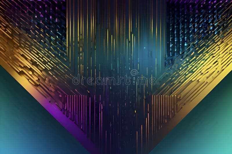 Futuristic Abstract Color Gradient with Smooth Vibrant Transitions ...