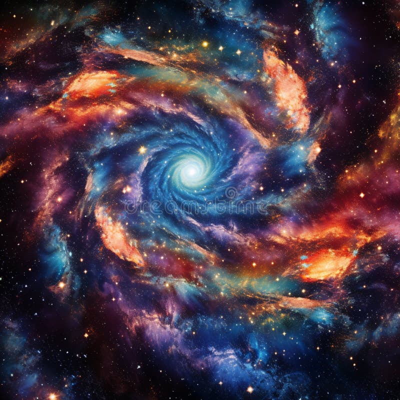 Mesmerizing Galactic Spiral: a Cosmic Ballet of Gravitational Pull ...