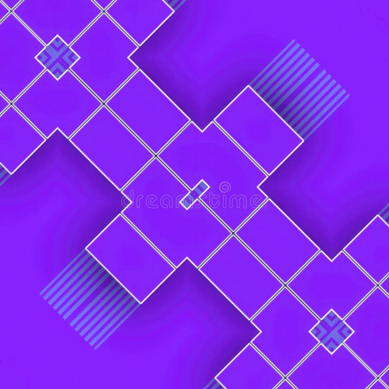 Mesmerizing Geometric Shapes and Patterns. 3d Rendering Illustration ...