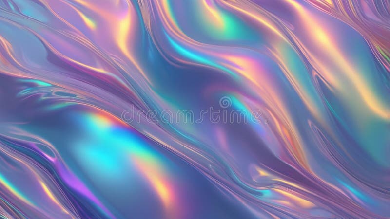 A Breathtakingly Detailed Illustration of a Holographic Rainbow Foil ...