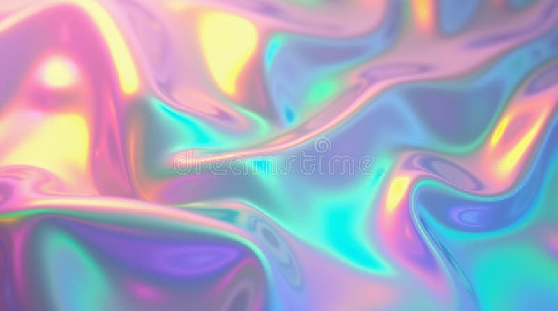 A Breathtakingly Detailed Illustration of a Holographic Rainbow Foil ...