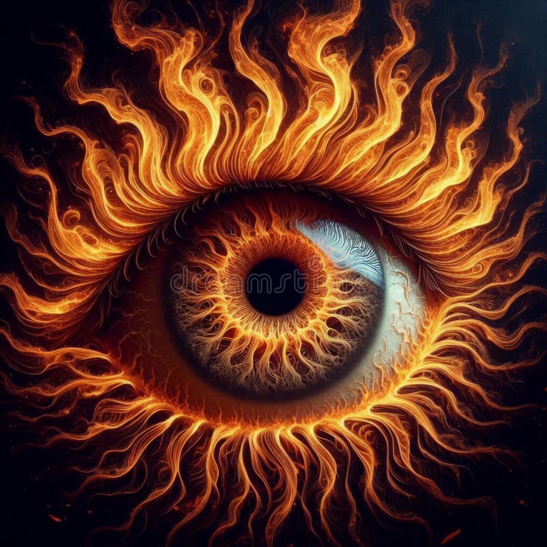 Pyro Vision stock illustration. Illustration of insight - 328627980