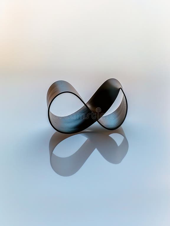 Mobius Strip Representing the Concept of Infinity through Its ...