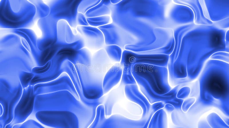 Abstract Blue Liquid Motion Stock Video - Video of dynamics, curves ...