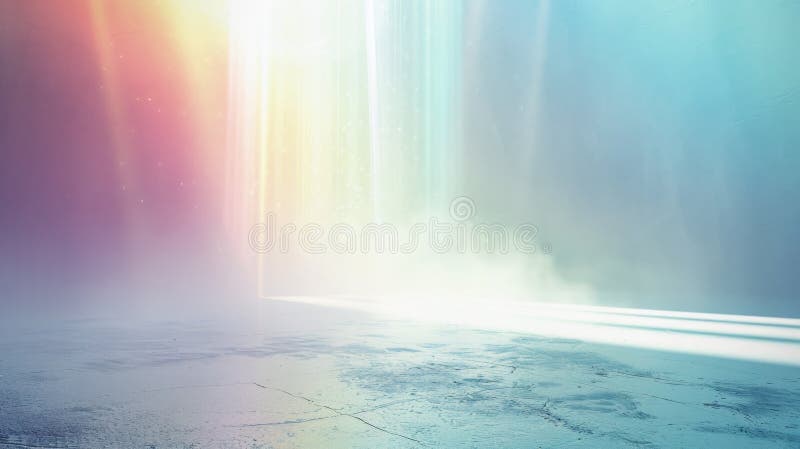 Abstract Light Beams Pastel Colors Generative Ai Stock Photos - Free ...