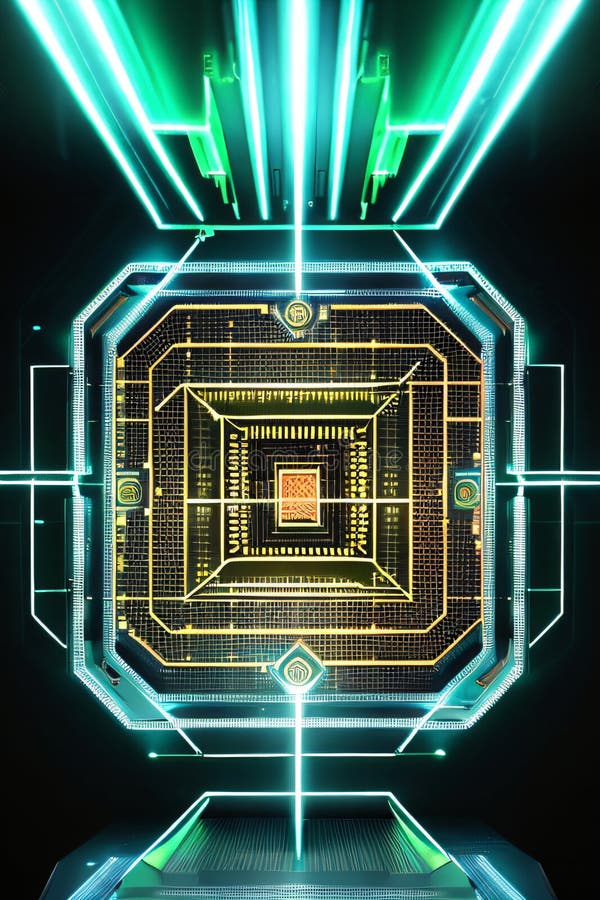 Abstract, Shiny Modern Technological Artifact with a Futuristic Feel ...