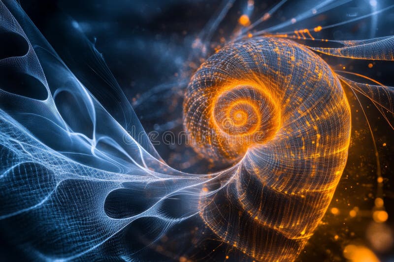 A Mesmerizing Image of a Smooth, Porous Shell-like Form, Gleaming with ...