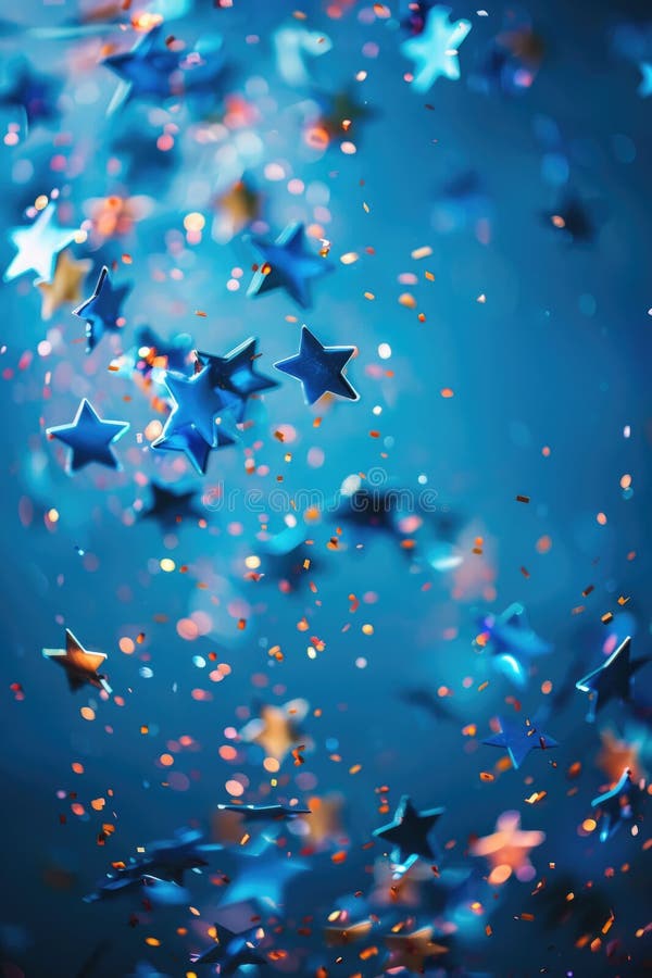 A Mesmerizing Image of Stars Flying in the Air. Perfect for Celestial ...