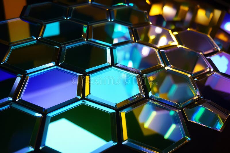 A Mesmerizing Infinity Mirror Effect Created by Hexagonal Glass Panels ...