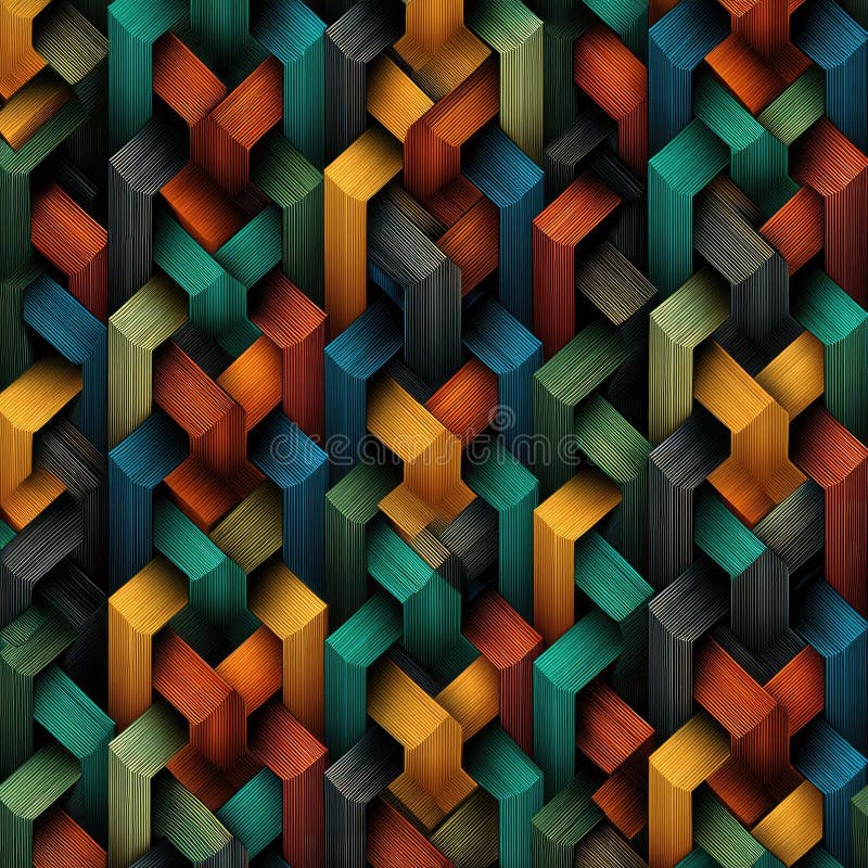 Cubes Interlocks Stock Illustrations – 3 Cubes Interlocks Stock ...