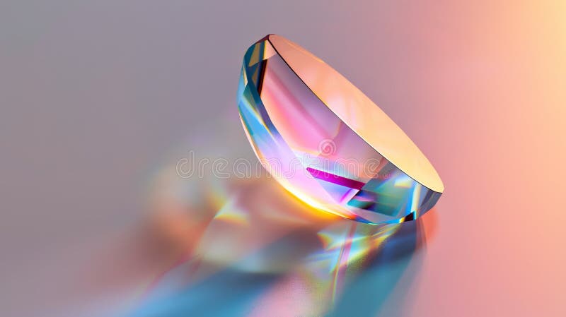 A Mesmerizing Iridescent Gem, Showcasing the Brilliance of Light ...